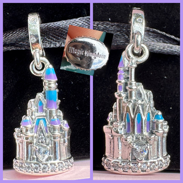 Disney Parks Pandora Magic Kingdom Cinderella Castle Dangle Charm 2024 – Shop Theme Parks