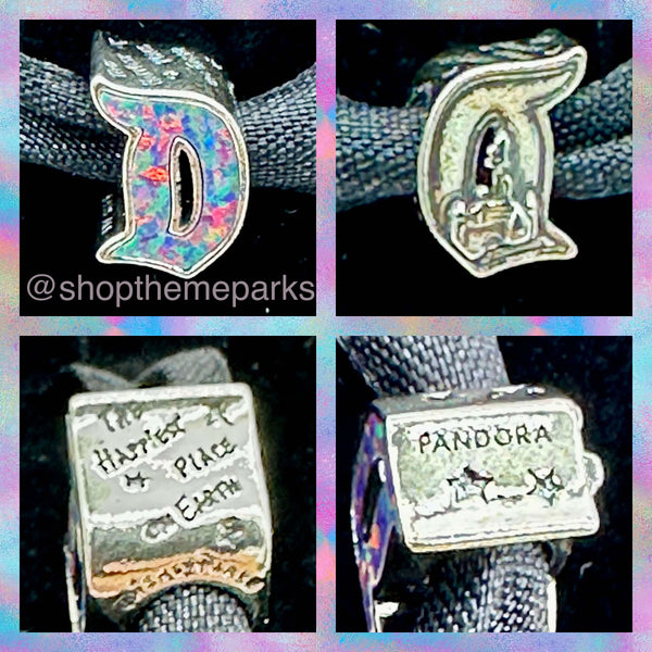 Disney Parks Pandora Disneyland Gothic D Opal Charm Happiest Place on ...